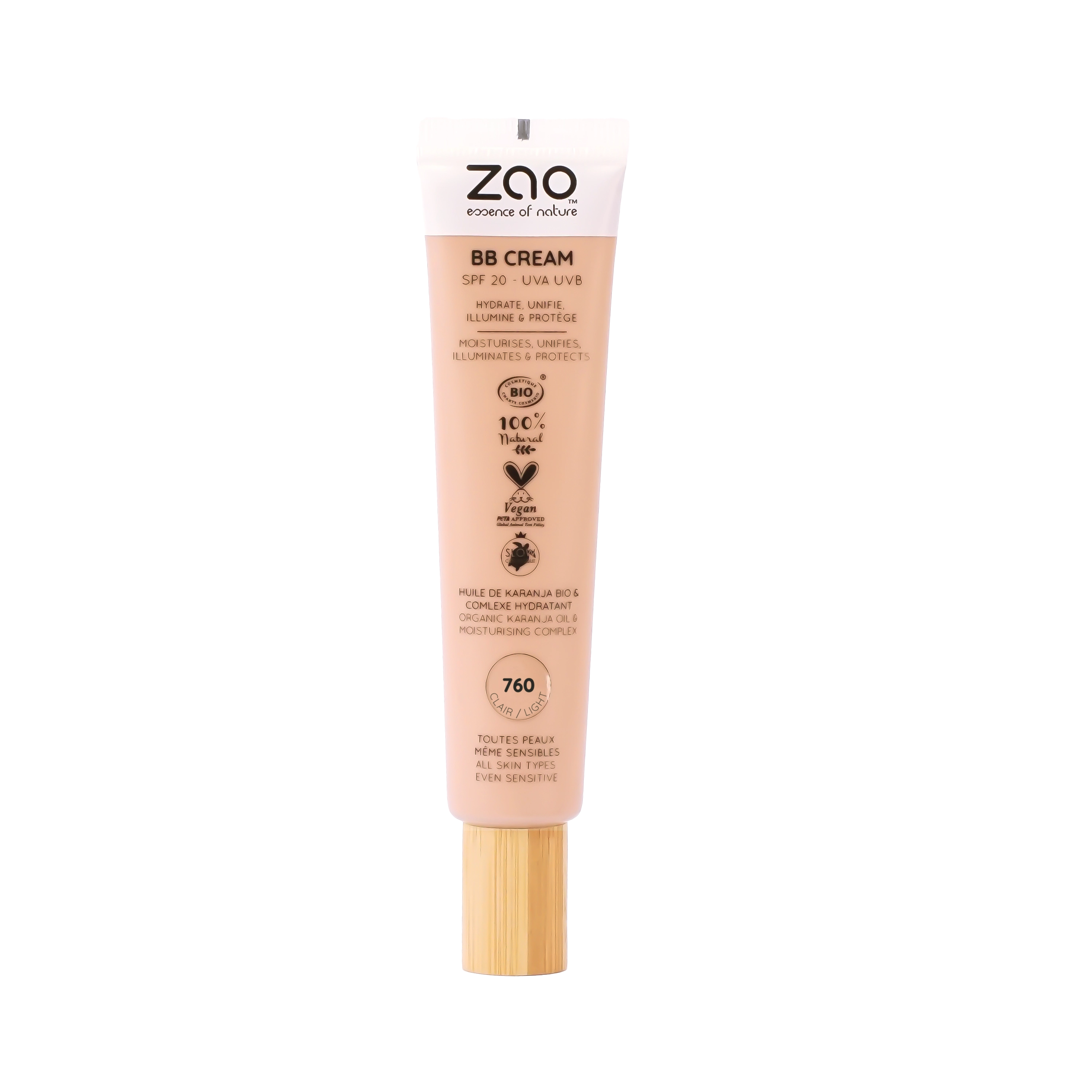 ZAO Makeup | BB Cream certifiée bio et vegan