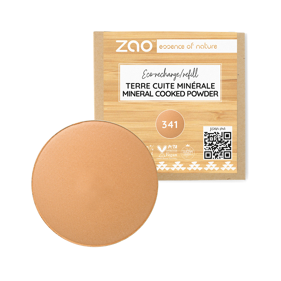 ZAO Makeup | Mineral cooked powder organic certified